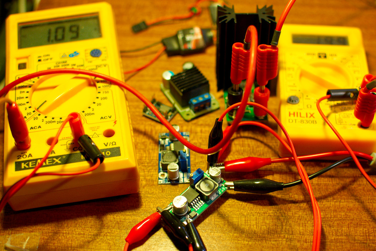 Testing switch mode voltage regulators - Bajdi electronics